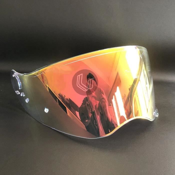 (Revo Orange) Visor de casque de moto pour Shoei Hornet Adv Casqueur ...