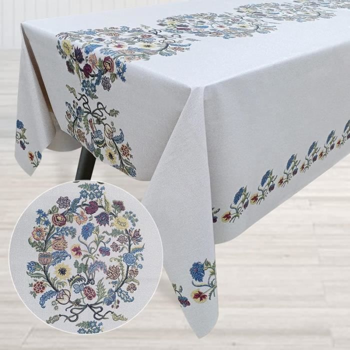 Nappe Rectangulaire Pour Table Basse Lavable Pour Cuisine, Dîner ...