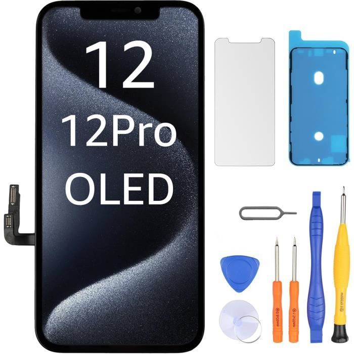 Écran OLED - LL TRADER - iPhone 12/12 Pro - 6.1 pouces - Kit de ...