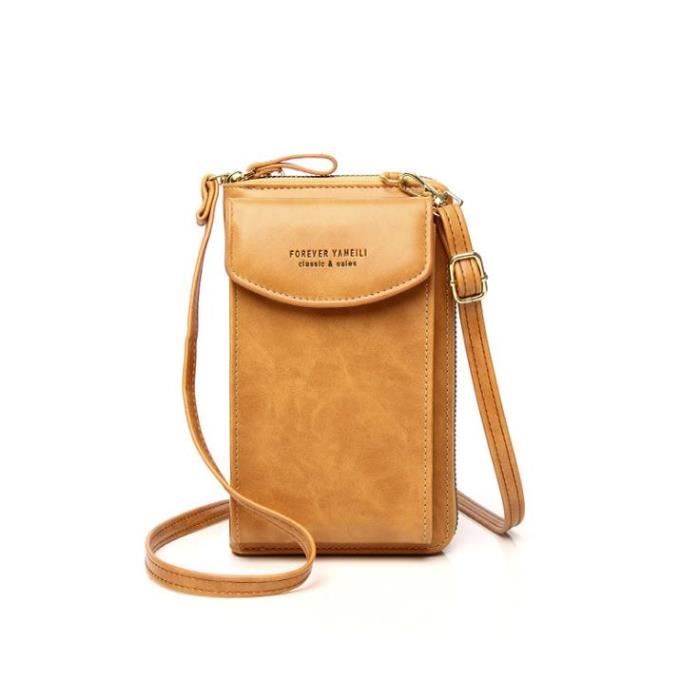 SAC A MAIN Femme - Tendance Mode Simple Multifonctionnel - marron happy ...