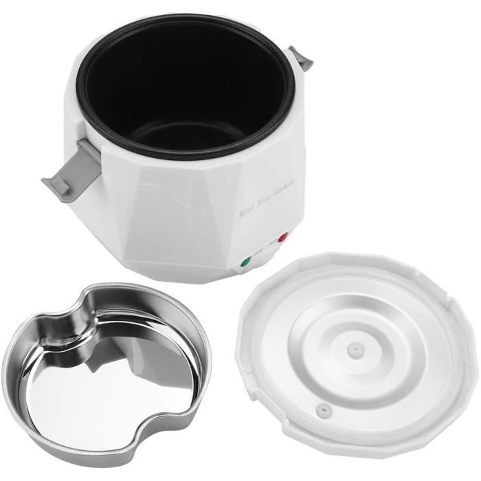 Cuiseur À Riz Électrique Portable, Capacité 12V 100W 1.3L Mini Cuiseur ...