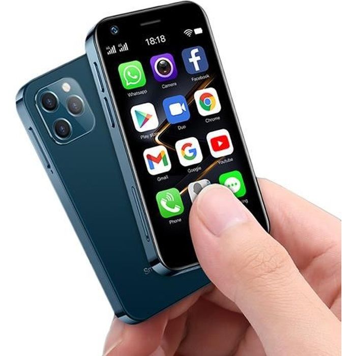 SOYES XS12 Pro Petit Smartphone 3.0 Pouces Android 10.0 2+16GB 2000mAh ...
