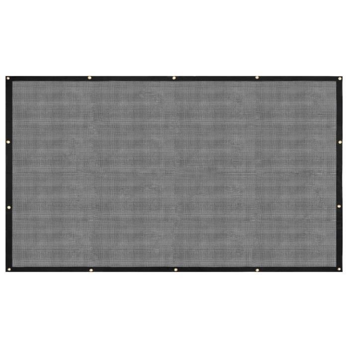 Filet de conteneur - PEHD(polyéthylène haute densité) - 4 x 9 m - Noir ...
