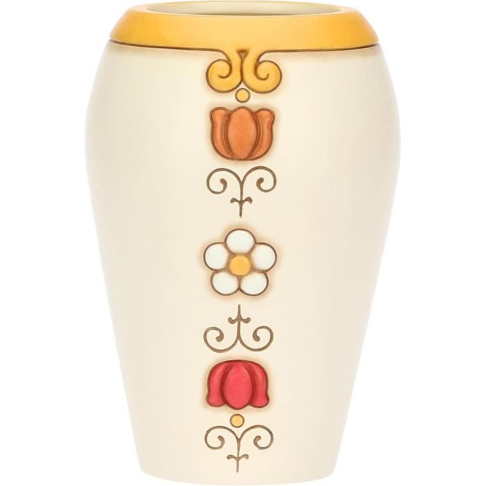 Vase en céramique - THUN - Eolia - Grand - Fleurs - Décor géométrique ...
