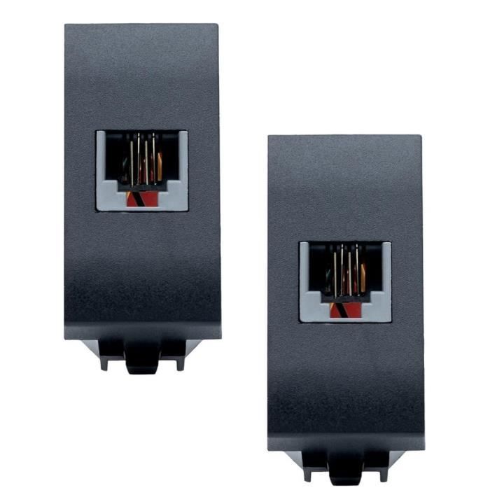Prise Téléphonique Murale Rj11[m5228] - Cdiscount Bricolage