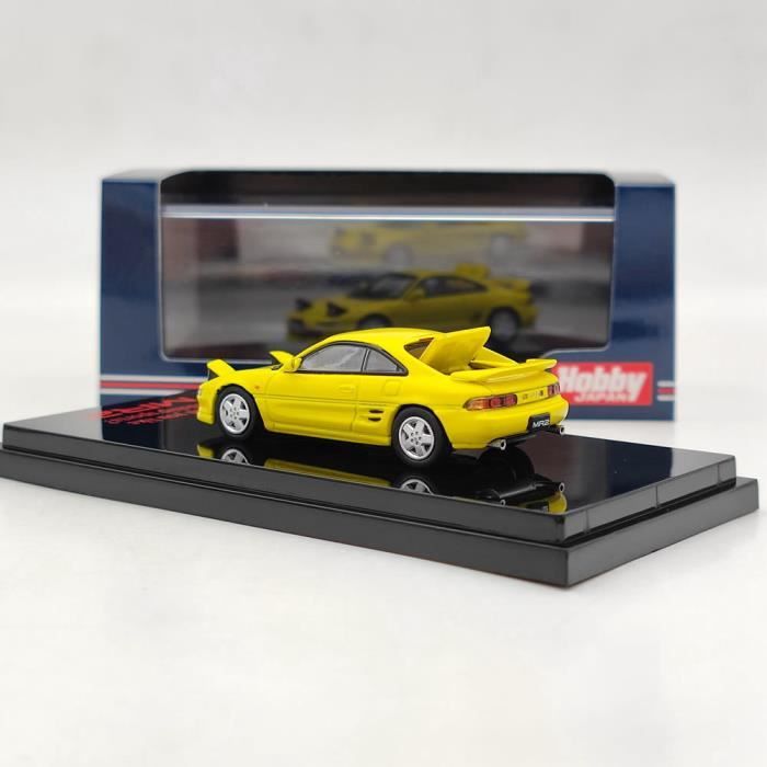 Hobby Japan 1/64 TOYOTA MR2 SW20 GT-S Open Headlights 1996 Yellow HJ641045HY Moulé sous pression ...
