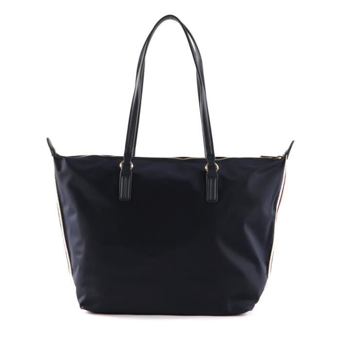 TOMMY HILFIGER Poppy Tote Corporate Space Blue [209934] - sac shopper ...