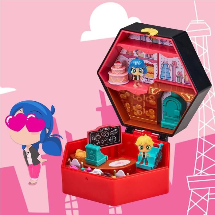 BANDAI - Miraculous Ladybug - Mini univers Chibi Boulangerie - Mini ...