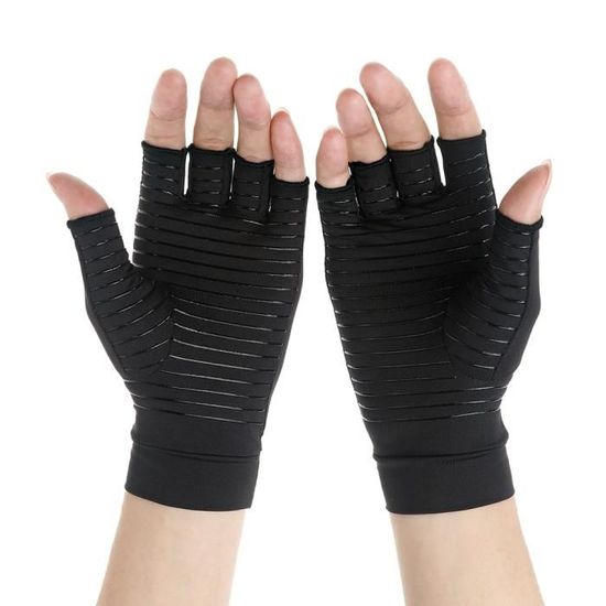 Gants de Compression pour les mains, 1 paire, en cuivre, pour l ...