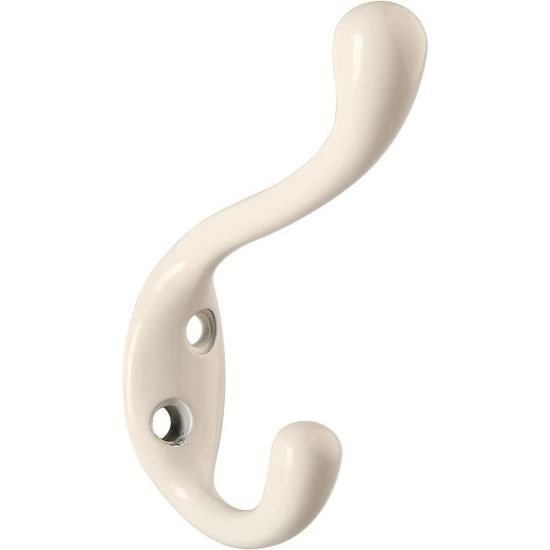 6 Pcs Double Prong Robe Hook, Dual Coat Hooks Antique Wall Mounted ...