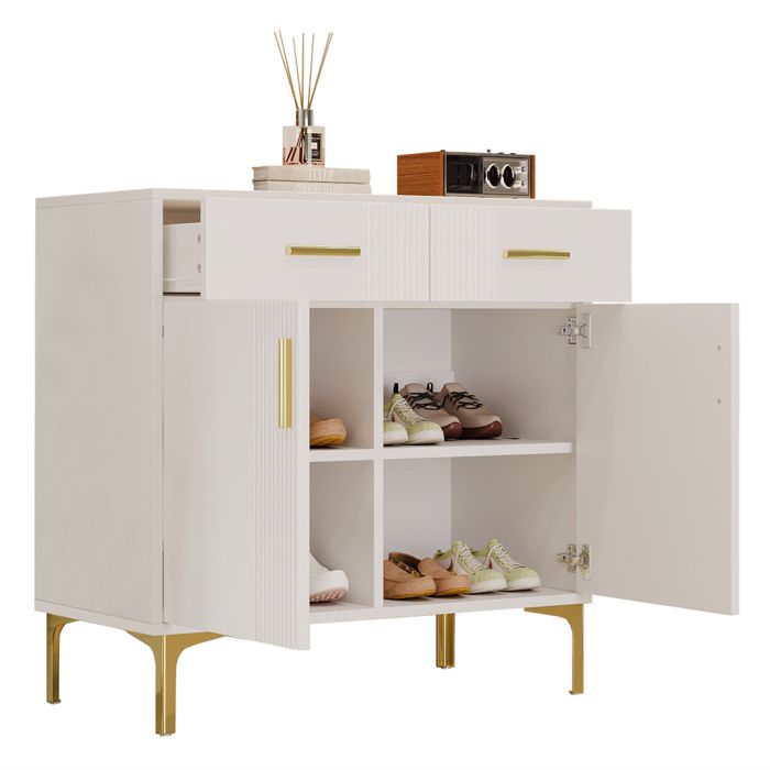 Meuble Buffet bahut bas Salon salle a manger rangement-style modern ...