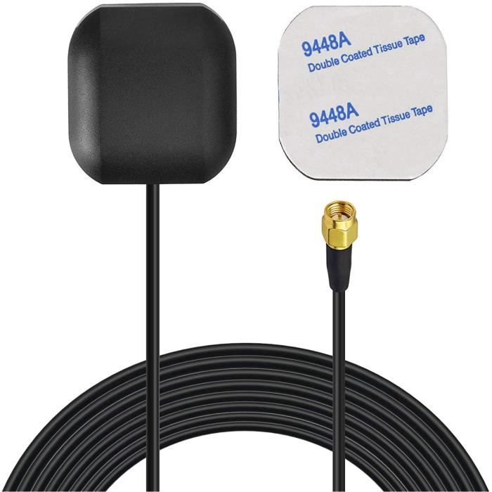 Antenne GPS Autoradio Voiture Puissante Navigation Actif Mâle SMA 3m-9 ...