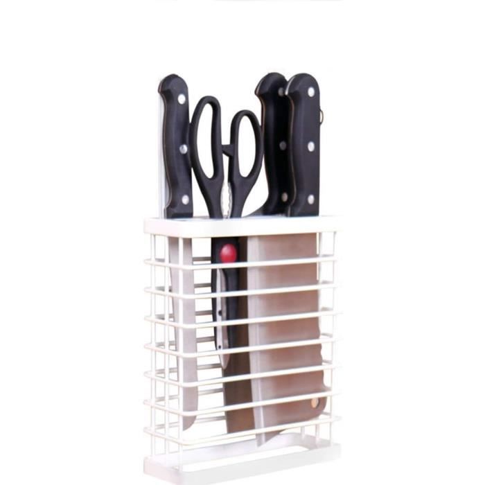 Pepdro Petit Porte-Couteau En Fer Forgé Frais Mural Étagères Cuisine ...