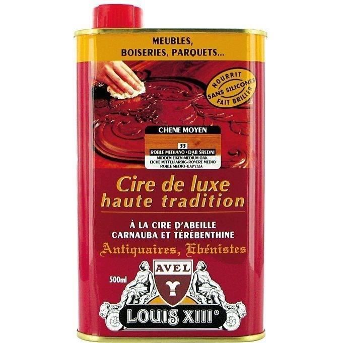 Cire liquide - LOUIS XIII - 500 mL - Chêne moyen - Brillant - Cire d ...