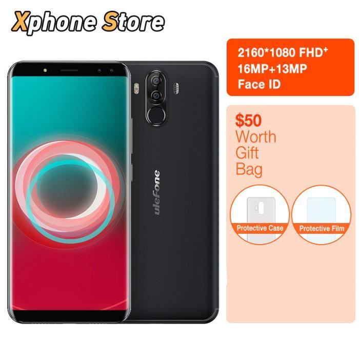 Ulefone Power 3S 4 Go 64 Go 6.0 "plein écran Smartphone 6380mAh ID ...