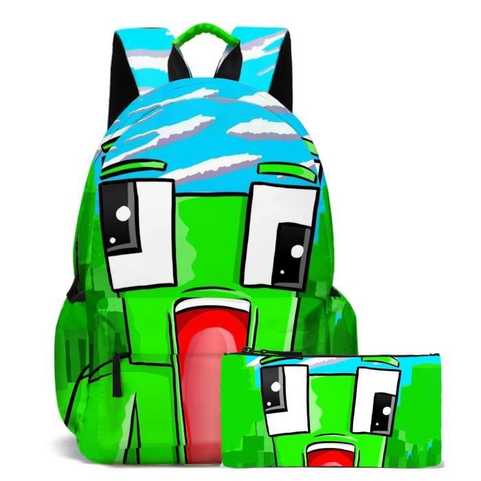 Nouveau Minecraft Unspeakable étudiant Cartable Dessin Animé Enfant ...
