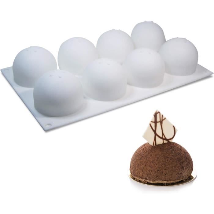 Moule Sphere Silicone Forme De Demi-Sphère Moule Patisserie Rond Moule ...