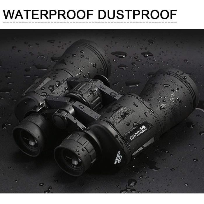 Jumelles DANMO 10x50 Lentilles BAK4 Prisme FMC avec Accessoires ...
