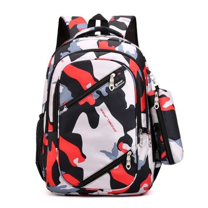 Cartable pour Filles et Garçons, Cartable College adolescent Bag Sac ...