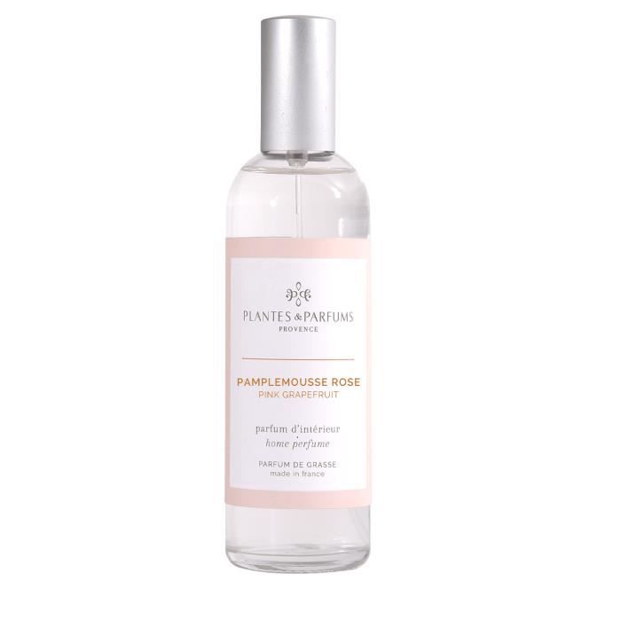 PARFUM D INTERIEUR EN SPRAY 100 ML PLAMPLEMOUSSE ROSE - PLANTES ET ...