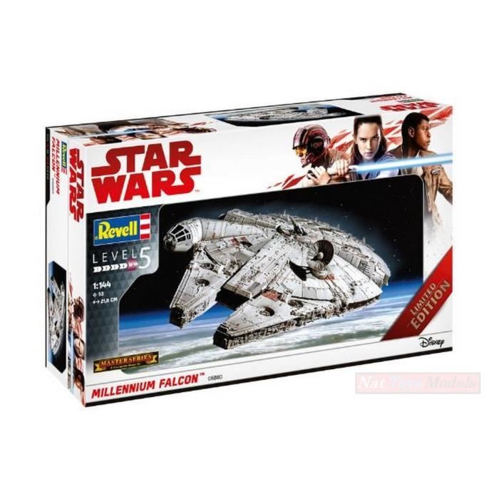 REVELL RV06880 STAR WARS MILLENNIUM FALCON MASTER SERIES KIT 1:144 ...