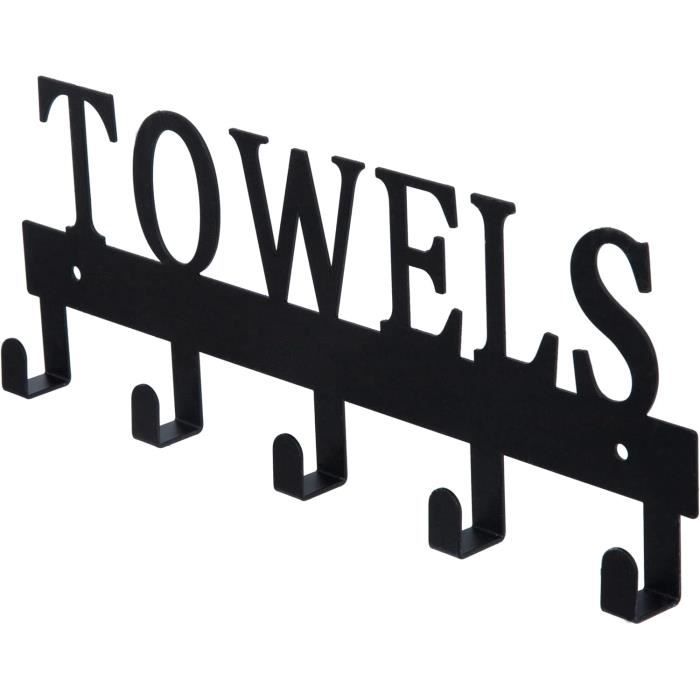 Accroche Porte Clé En Métal Accroche Porte-Clés Mural Avec 5 Crochets ...