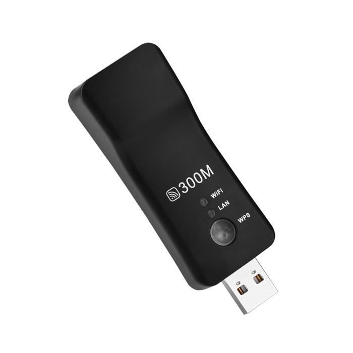 VBESTLIFE Répéteur d'amplificateur Mini 300M USB Répéteur Sans Fil Amplificateur De Signal AP ...
