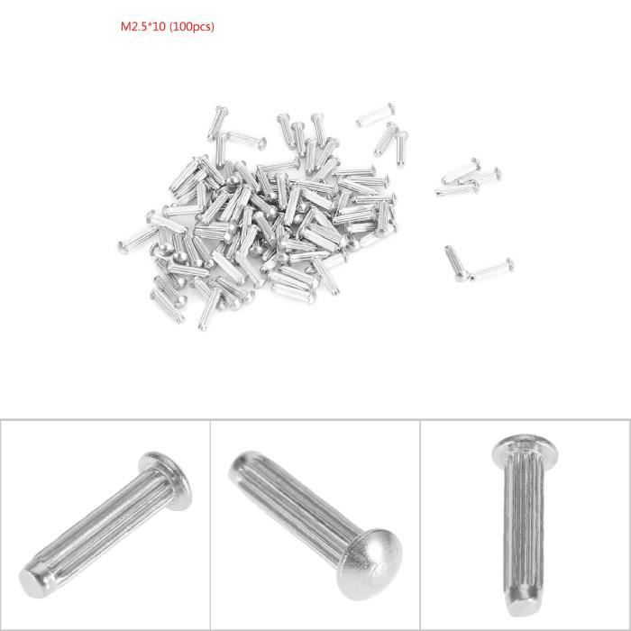 Rivet En Acier Inoxydable Ensemble D'Assortiment De Rivets Solides À ...
