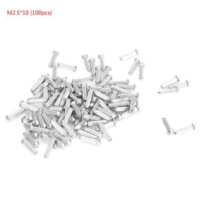 Rivet En Acier Inoxydable Ensemble D'Assortiment De Rivets Solides À ...