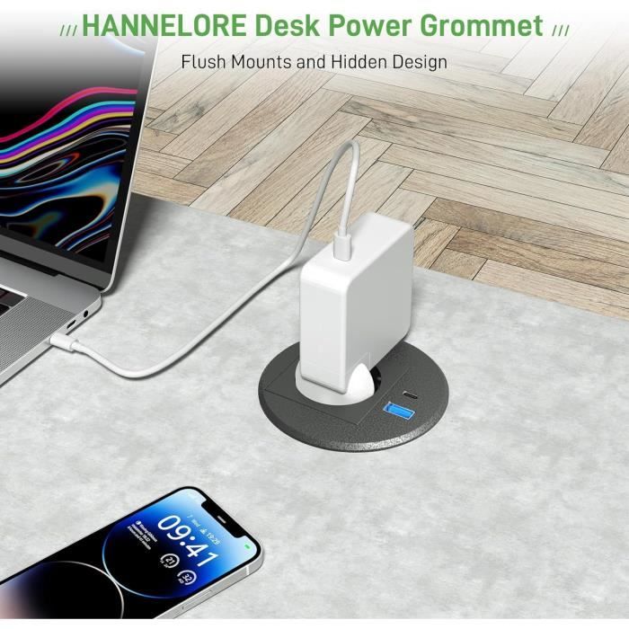 Prise Encastrable Plan De Travail Usb C Pd20W, Multiprise Encastrable ...