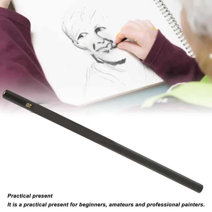 HURRISE Crayons graphite Ensemble de crayons en Graphite pour étudiants ...