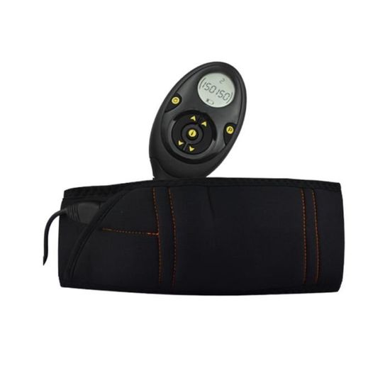 Electric Stomach Slimming Belt Vibration Waist Wrap Loss Weight Abdomen ...