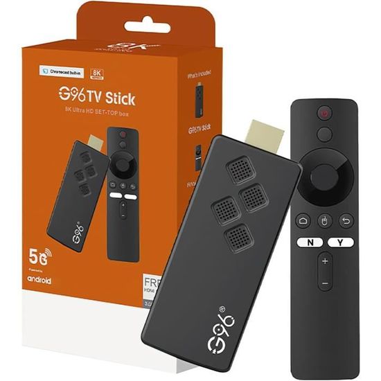 Fire TV Stick - PRUMYA - G96 - 4K - Android 13 - WiFi - Bluetooth ...