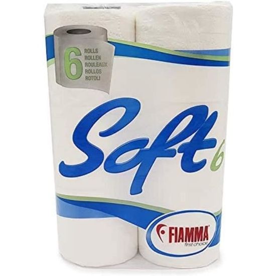 Fiamma 301-051 Article de Camping Soft 6 Lot de 6 Rouleaux de Papier Toilette23 - Cdiscount Au ...
