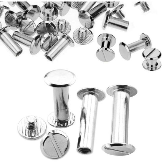 Chicago Lot De 50 Vis À Tête Cruciforme Pour Décoration En Cuir ...