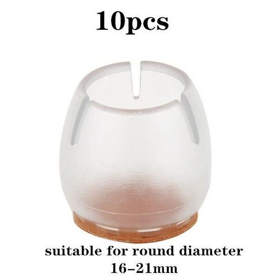 PIED DE MEUBLE,6--Housse De Protection Transparente Pour Pieds De ...