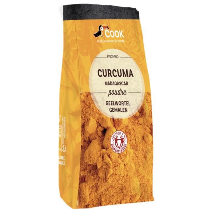 Curcuma racine poudre sachet 500gr - Cdiscount Au quotidien