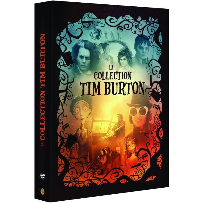 DVD Coffret La Collection Tim Burton - Charlie et la chocolaterie + Les ...