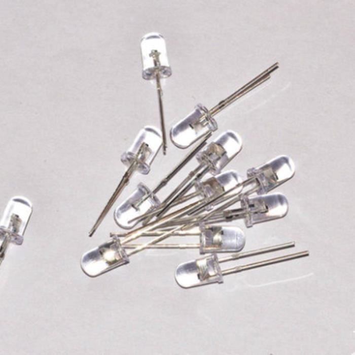 Autre 5mm RGB Slow Flash-Diodes LED RGB à Flash lent multicolore, 1000 ...