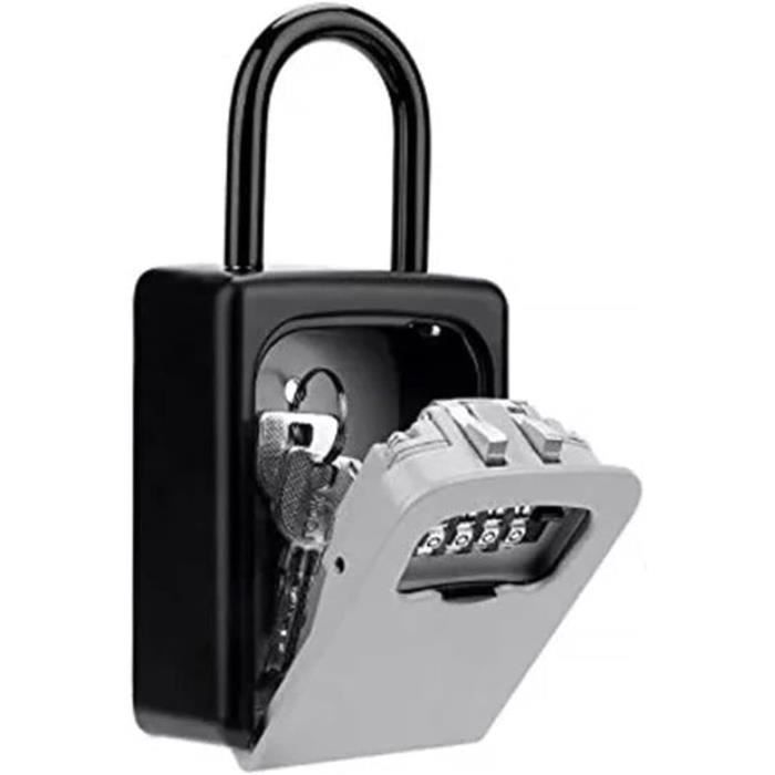 Boite A Clefs Murale Avec Manipuler Mini Boîte À Clefs Securisee Portable Code Réinitialisable ...