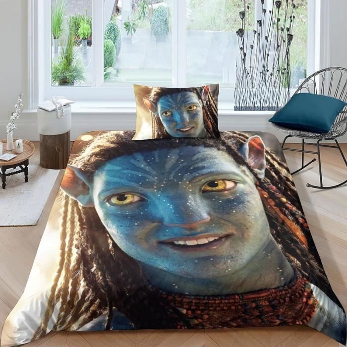 Parure De Lit Avatar Avec Housse De Couette, Literie Pour Enfant Avatar ...