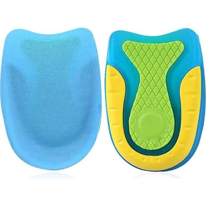 Talonnette silicone gel orthopédique grandissante pour protéger vos ...