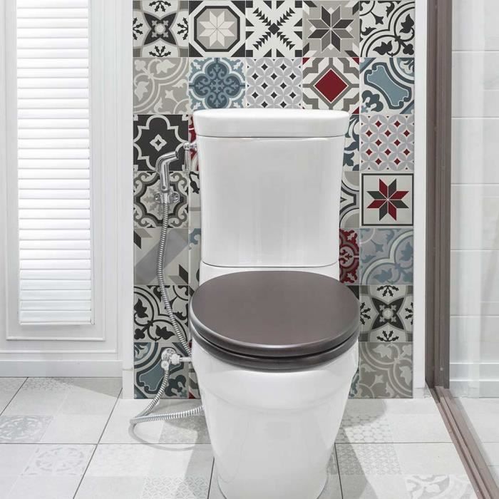 Stickers carrelage (72 Pieces) carrelage adhésif 10x10 cm - PS00152 ...