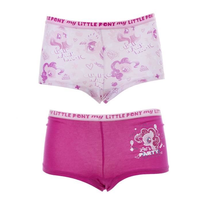MYLITTLEPONY Boxer fille Shortys Girlz Pony - Violet Violet - Cdiscount ...