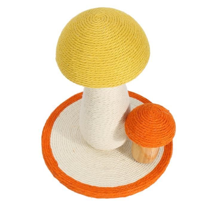 ESTINK Poteau à gratter pour chat champignon Griffoir pour Chat, Mignon ...