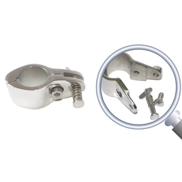 Collier Avec Goupille Ouvrant 25mm inox 316 - A4 - Cdiscount Sport