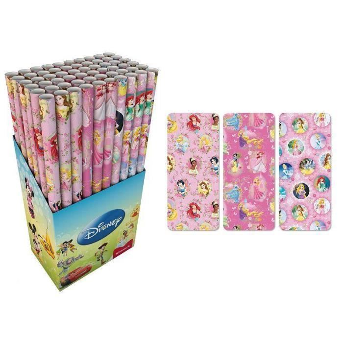 Disney Princesses - Papier Cadeau Princess Journey - Cdiscount Maison