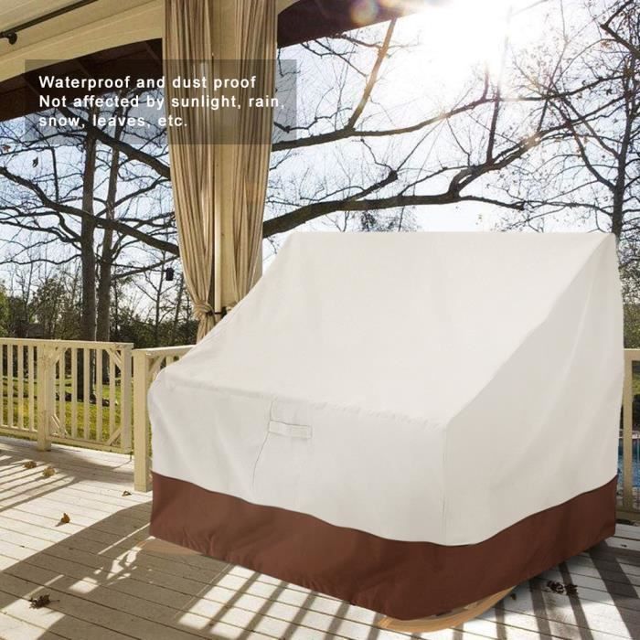 Minifinker Double Housse de chaise de protection Meubles de jardin ...