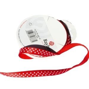 Rouleau de ruban satin à pois rouge 9.5mm x 10m - Cdiscount Jeux - Jouets