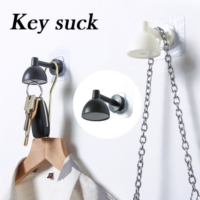 Le crochet collant avec le porte-clés mural en forme de lampe créative ...